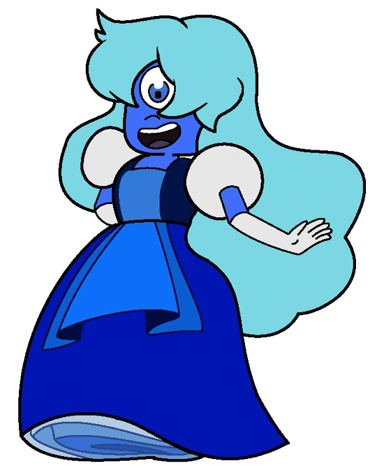 Image - Sapphire (Eye Visible).png | Steven Universe Wiki | FANDOM ...