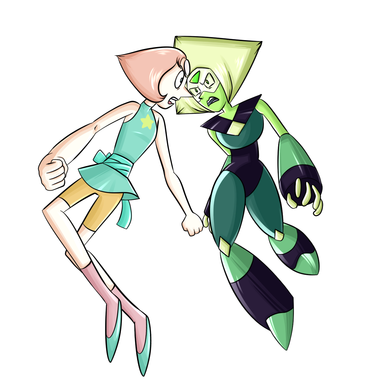 Image Pearl Vs Peridot By Dzkynosequemas D8jet1fpng Steven