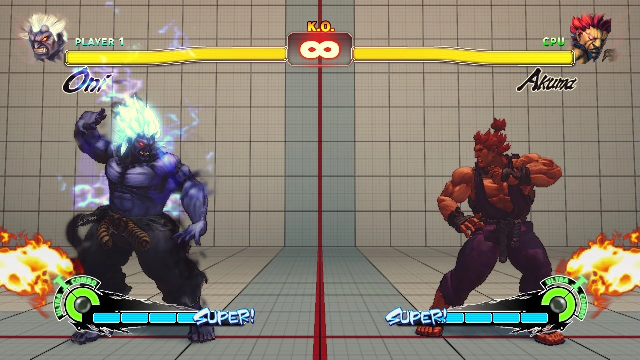 Image - SF4 Oni vs Shin Akuma.jpg | Street Fighter Wiki | FANDOM ...
