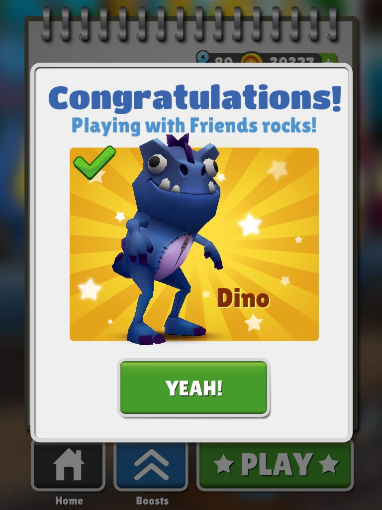 Dino | Subway Surfers Wiki | FANDOM powered by Wikia