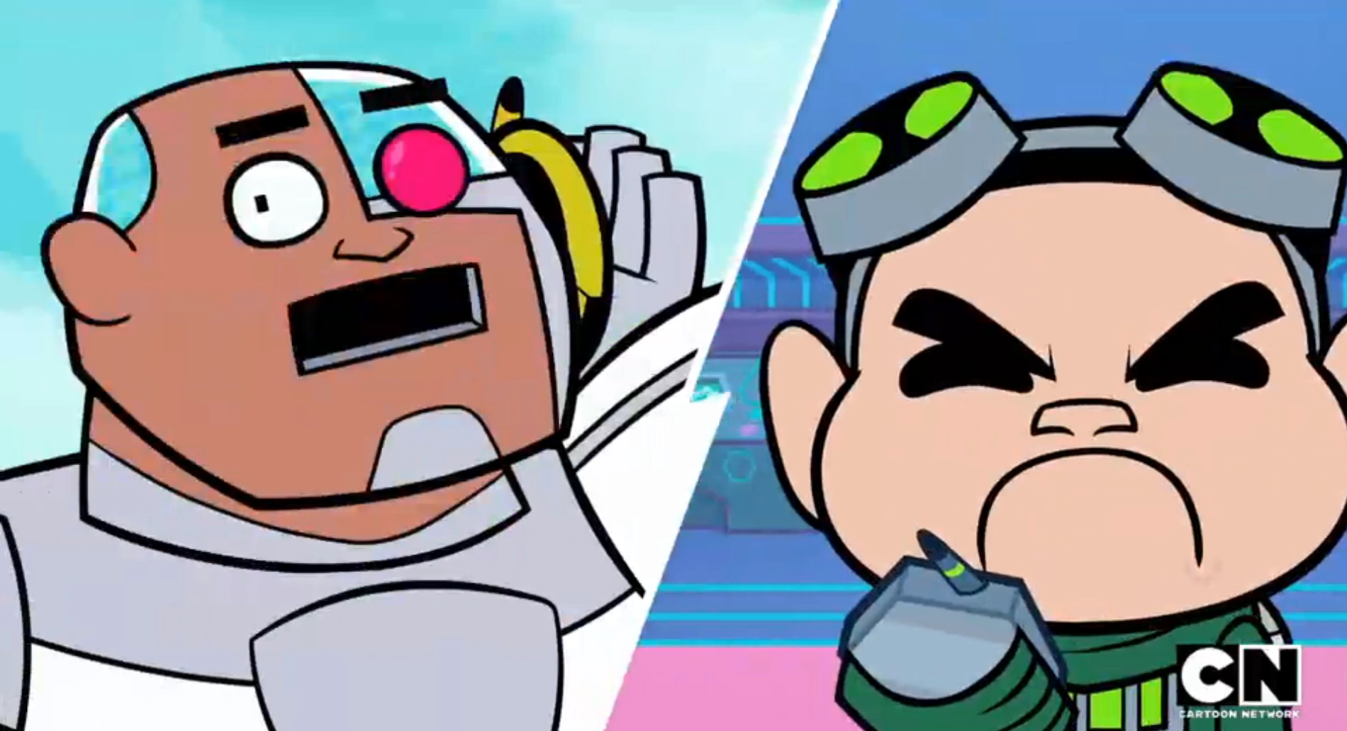 Teen Titans Go Baby Cyborg