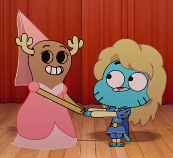 Image - Penny Fitzgerald is holding hands with Gumball Watterson in the ...