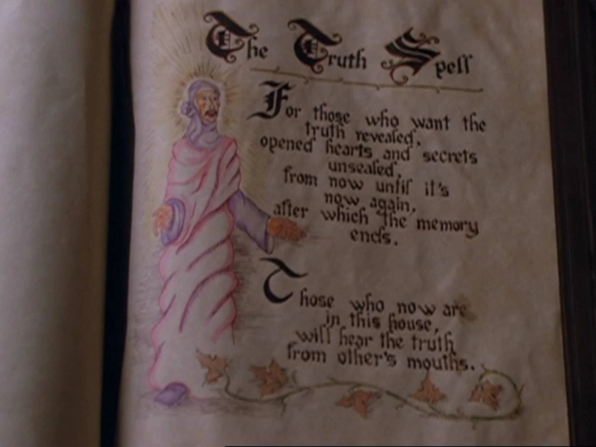 The Truth Spell - The Charmed Spells Wiki - Wikia