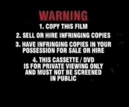 Sony Pictures Home Entertainment Warning Screens - The FBI Warning ...