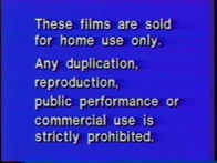 Sony Pictures Home Entertainment Warning Screens | The FBI Warning ...