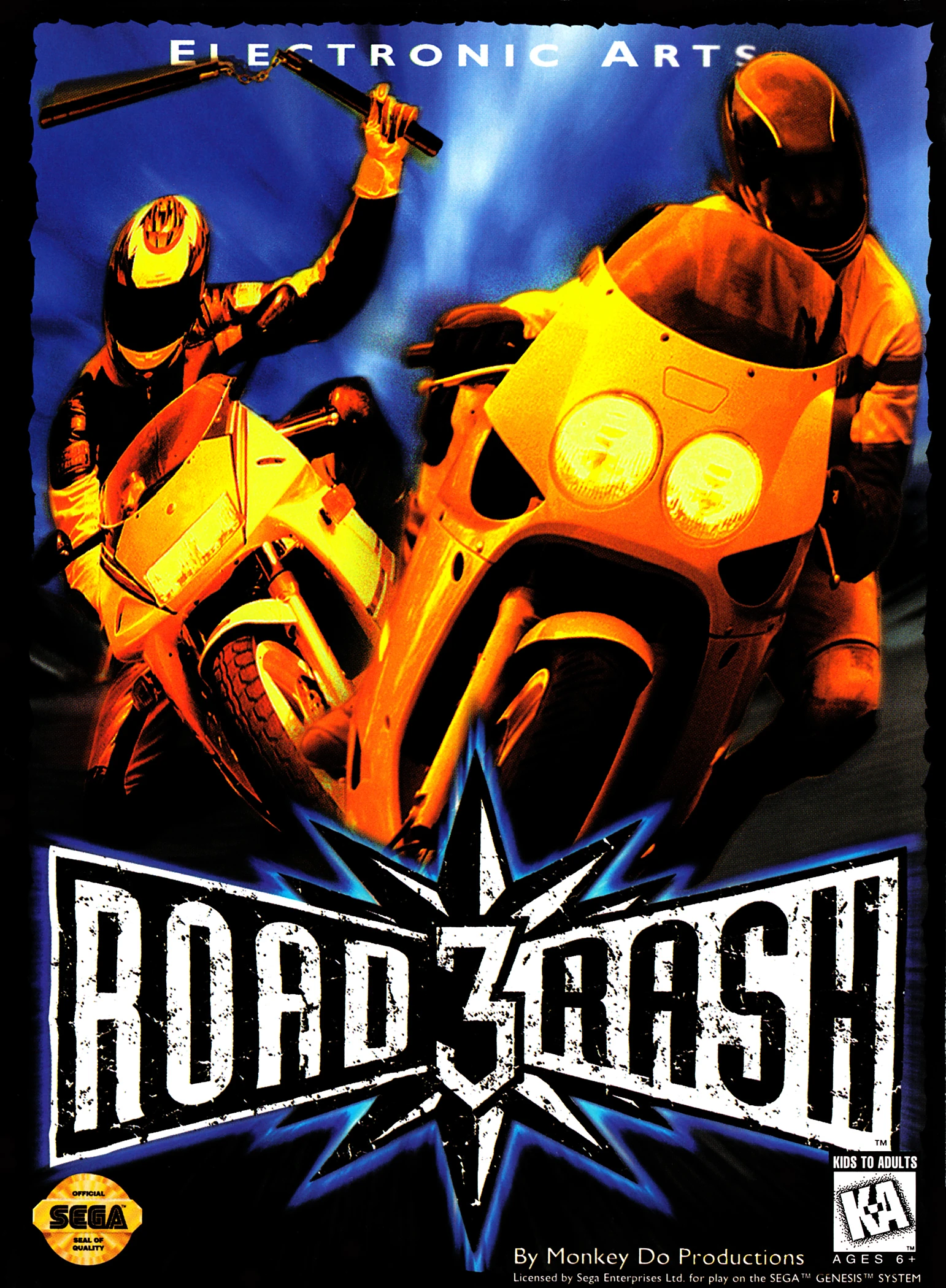 Road Rash 3: Tour De Force (Genesis) | Classic Game Room Wiki | Fandom ...