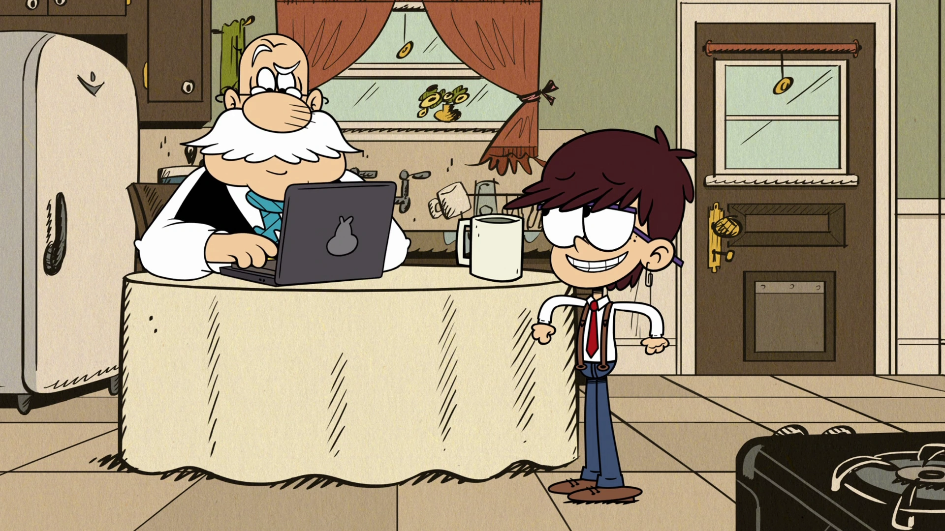 Image - S2E16B Mr. Grouse checking laptop.png | The Loud House Encyclopedia | FANDOM powered by ...