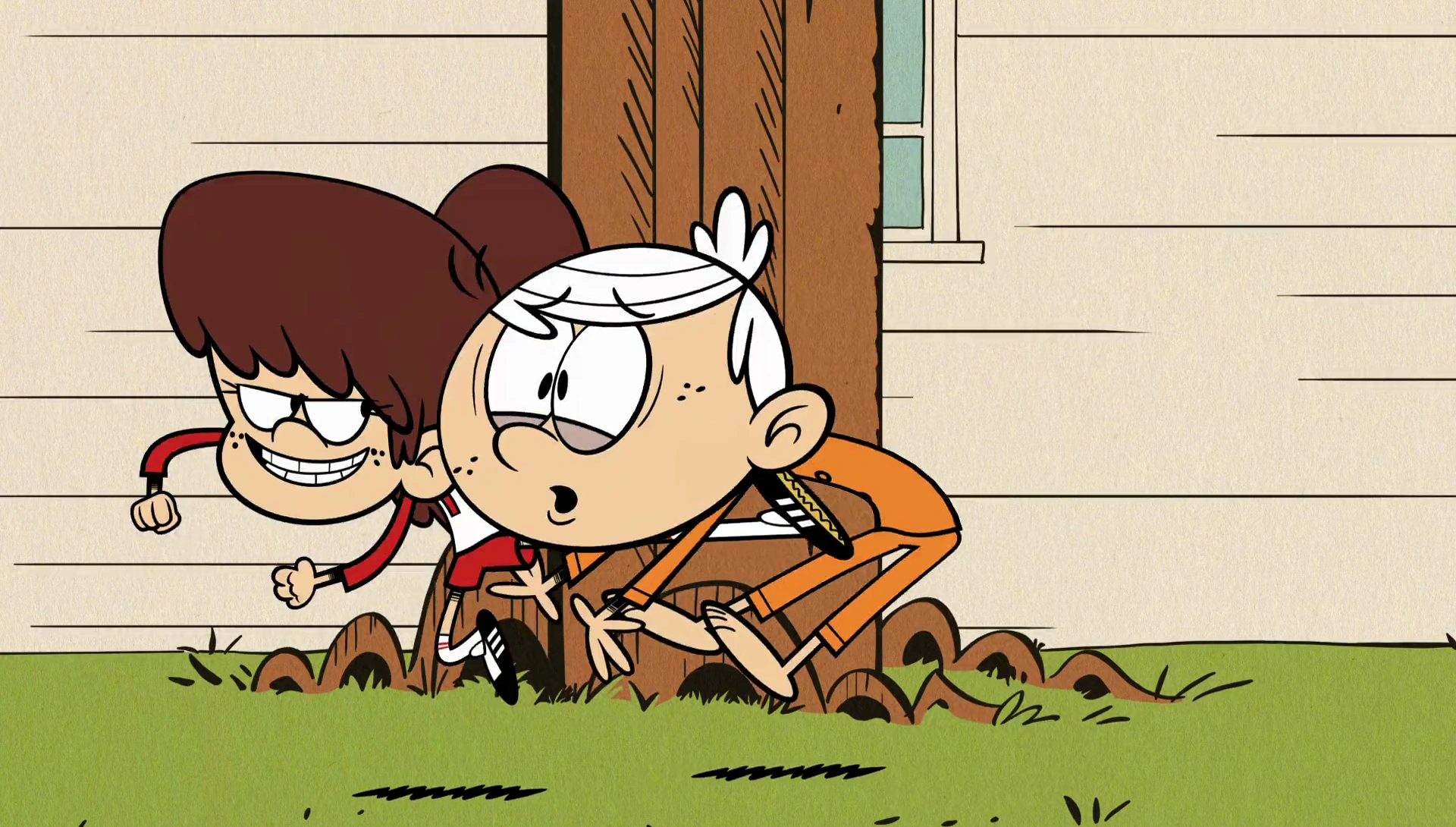Image - S1E06A Lynn kicks Lincoln.png | The Loud House Encyclopedia ...