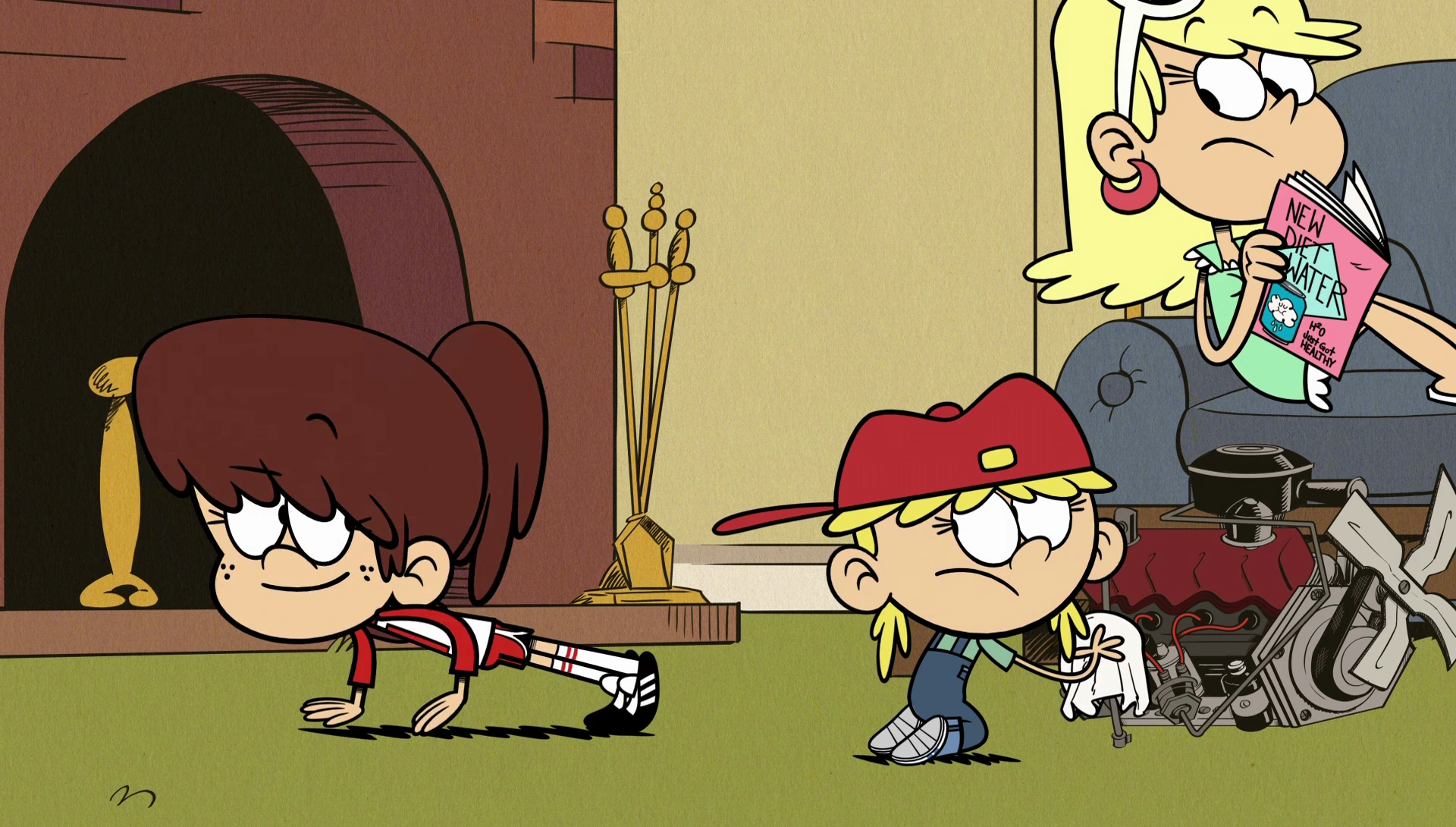 Image - S2E14B Thumbs up from Lynn and Lana.png | The Loud House Encyclopedia | FANDOM powered ...