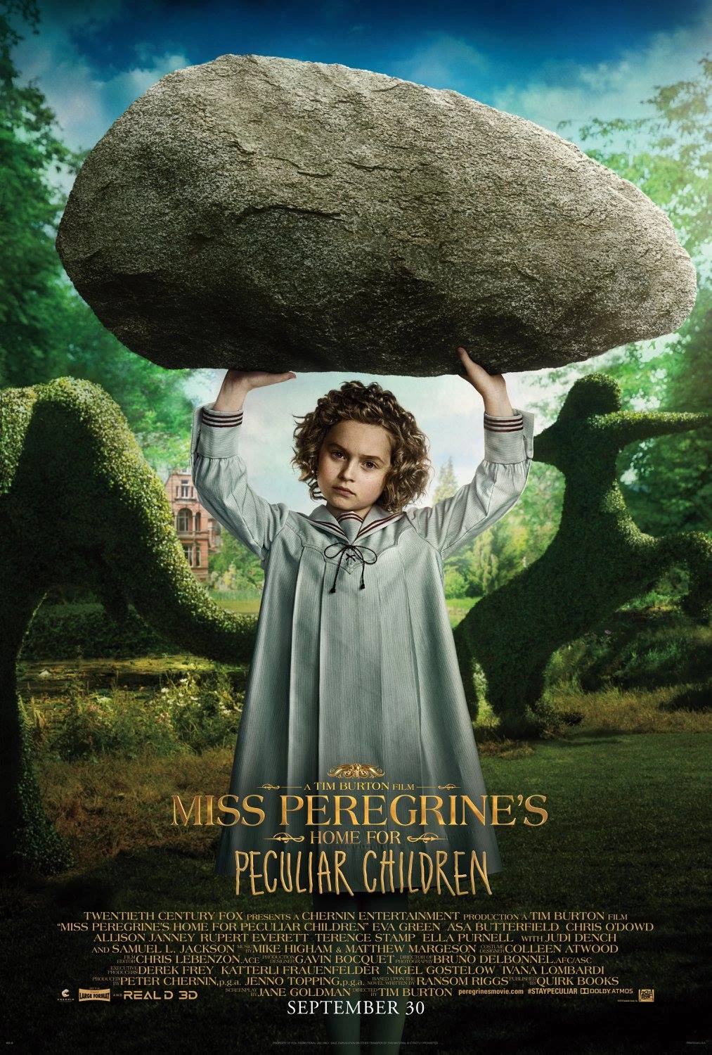 Image - Miss-Peregrines-Home-for-Peculiar-Children-Poster-2.jpg | The ...