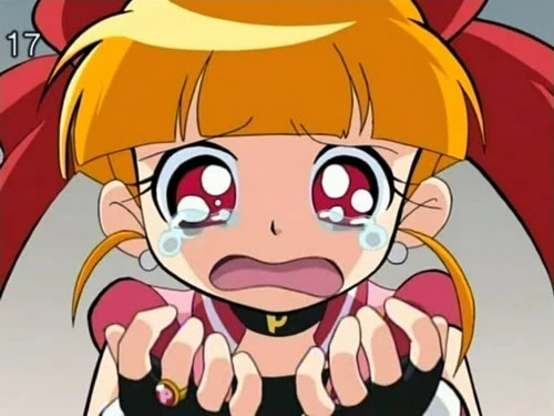 Powerpuff Girls Z Bubbles Crying