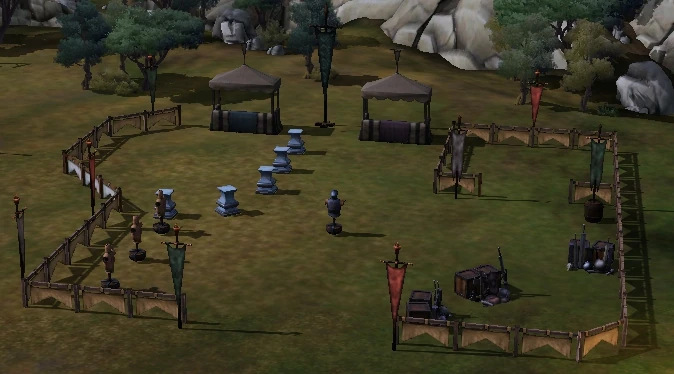 Training Yard | The Sims Medieval Wiki | FANDOM powered by Wikia