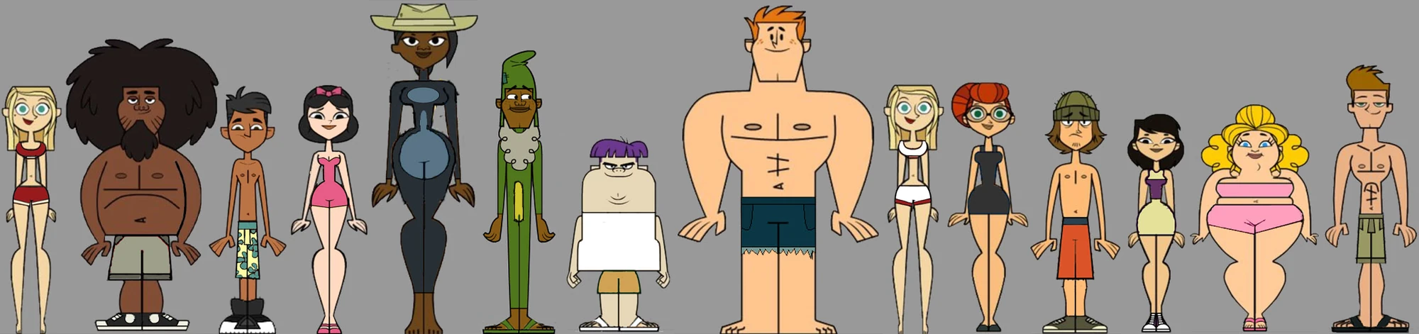 Image - TDPI Swimsuits.jpg | Total Drama Wiki | FANDOM powered by Wikia