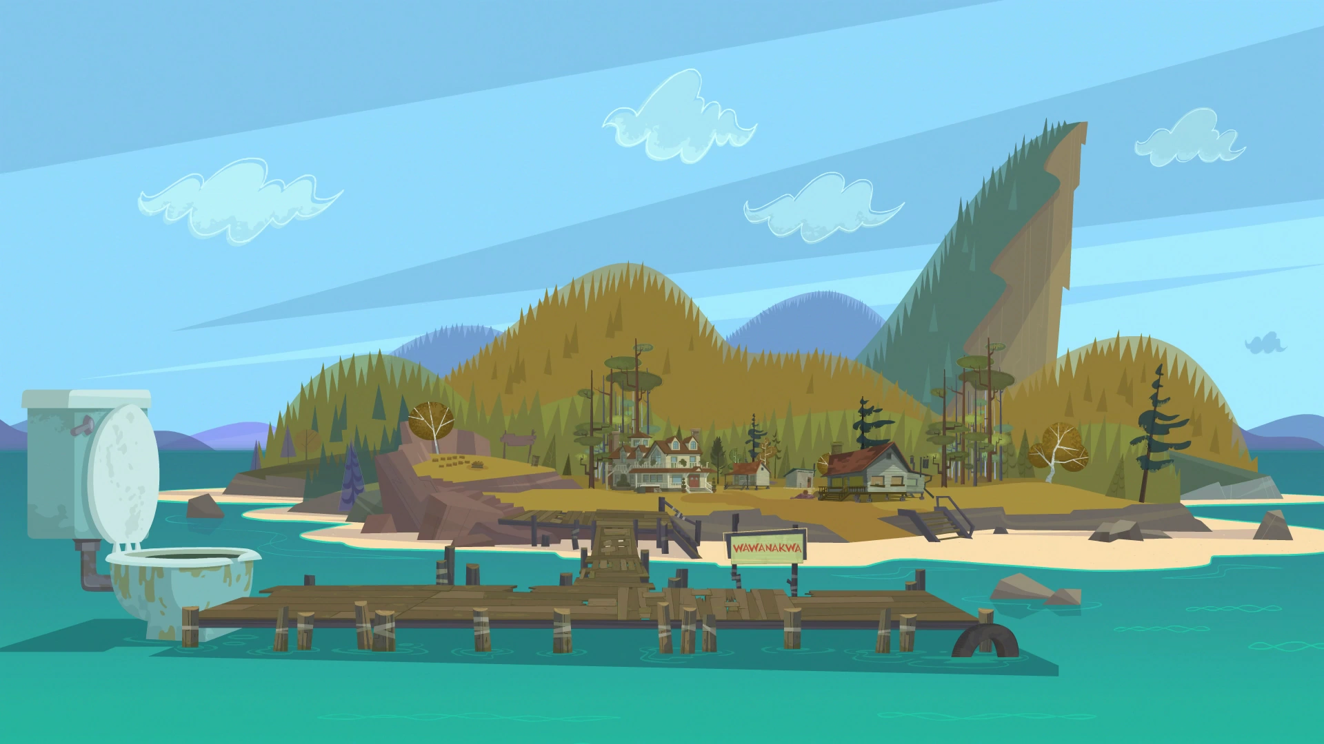 Camp Wawanakwa | Total Drama Wiki | FANDOM powered by Wikia