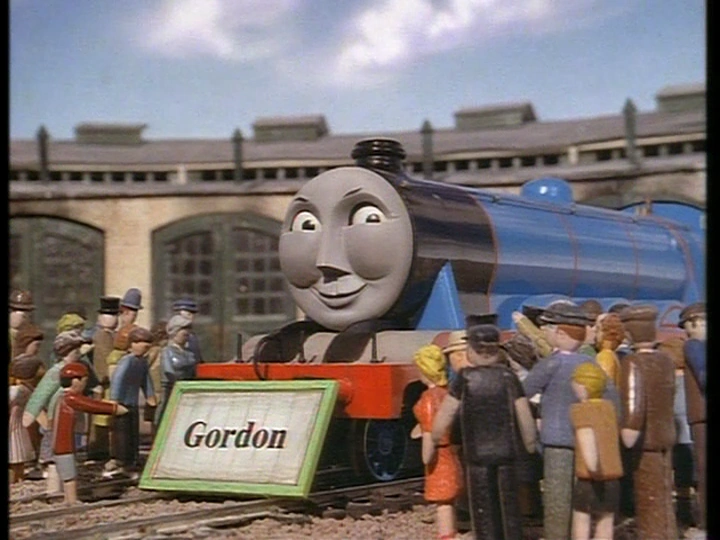 Image - Gordonwithnameboard.png | Thomas the Tank Engine Wikia | Fandom ...