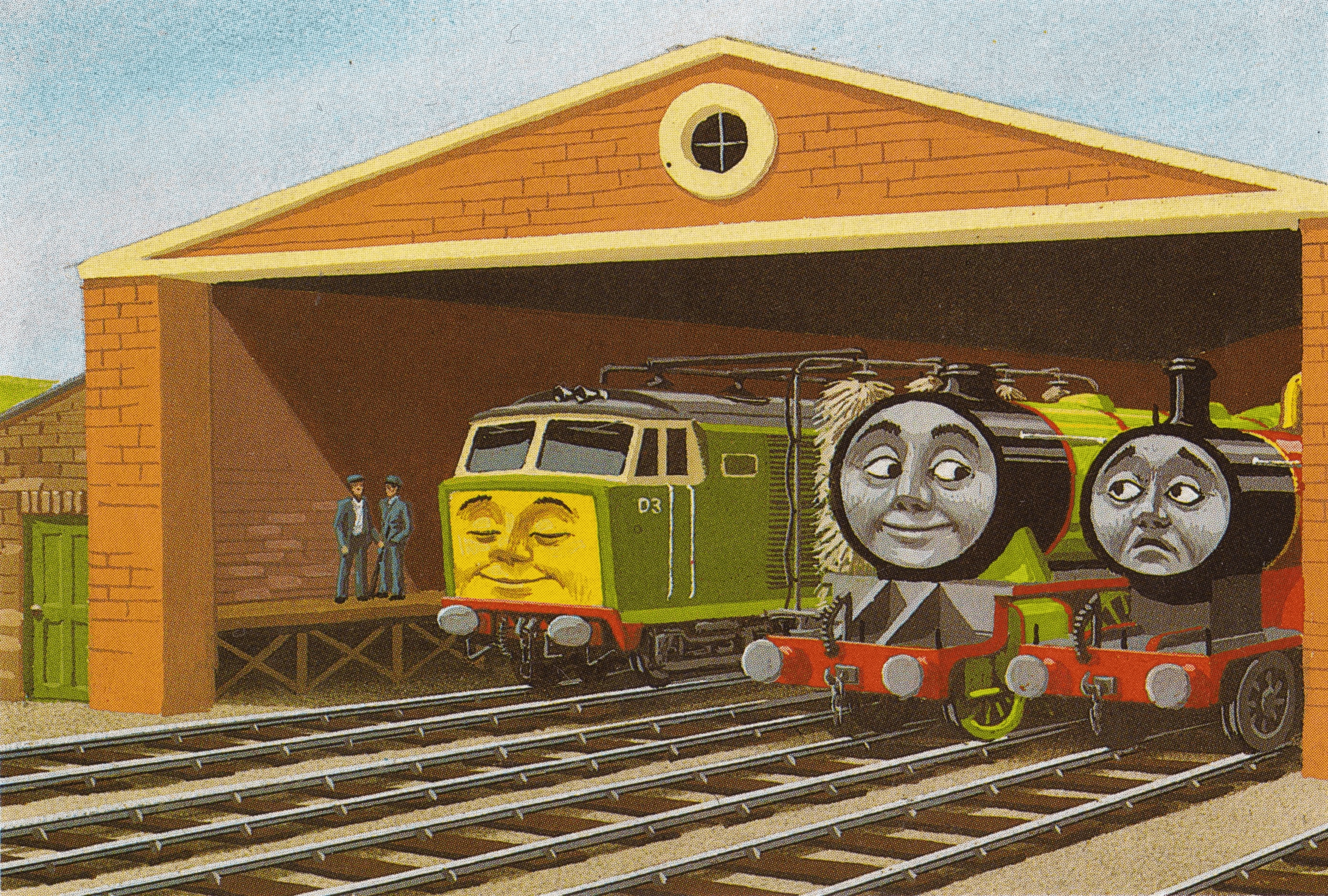 James and the Diesel Engines | Thomas the Tank Engine Wikia | FANDOM ...