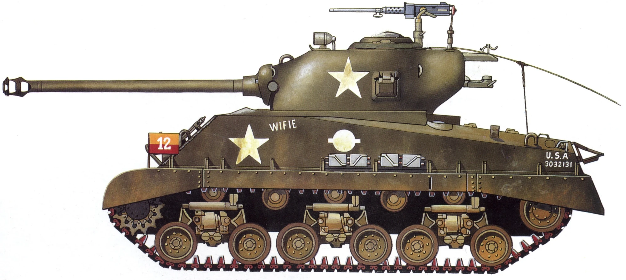 Sherman M4A3(76)W HVSS | Guerra Mundial 1914-1945 | FANDOM powered by Wikia