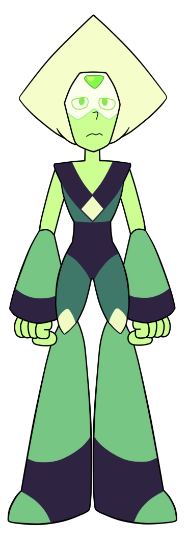 las gemas de cristal: peridot