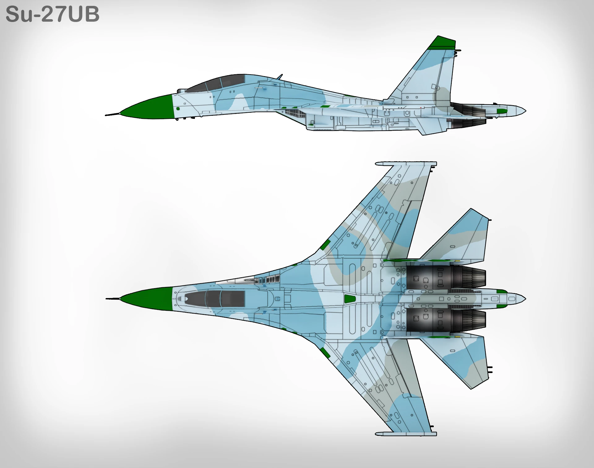 Su-27UB | Vector Thrust Wiki | Fandom powered by Wikia