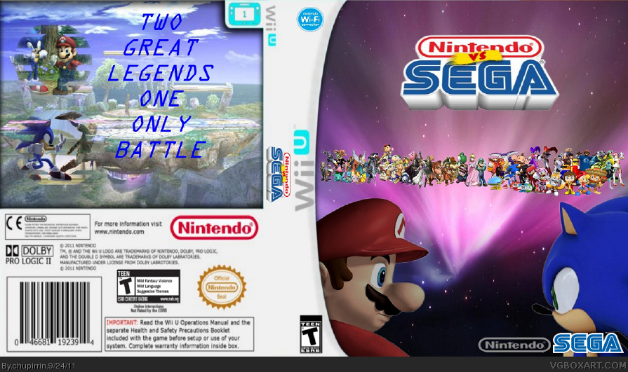 Nintendo Vs Sega Video Game Fanon Wiki Fandom Powered By Wikia