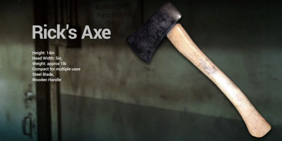 Image - Rick's Axe.JPG | Walking Dead Wiki | FANDOM powered by Wikia