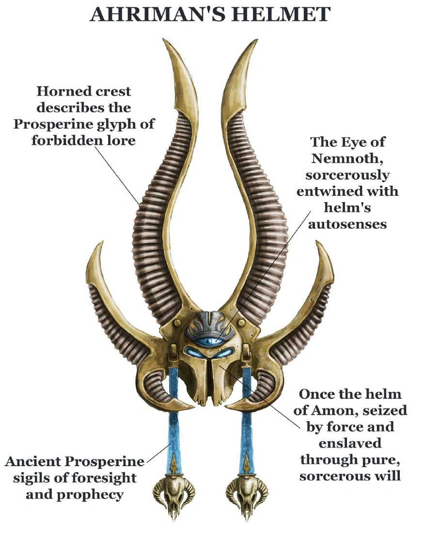 Image - Ahriman's Helmet.png | Warhammer 40k | FANDOM powered by Wikia