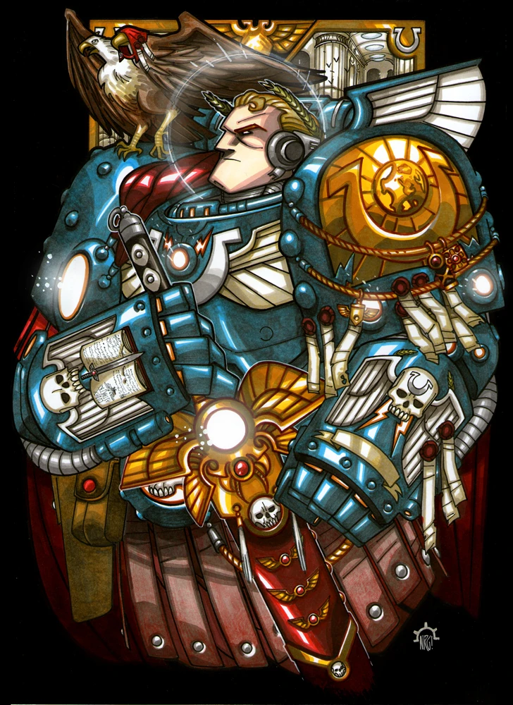 Image - Roboute Guilliman Aerion the Faithful.jpg | Warhammer 40k ...
