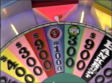 Wheel Of Fortune Mystery Wedge $10000