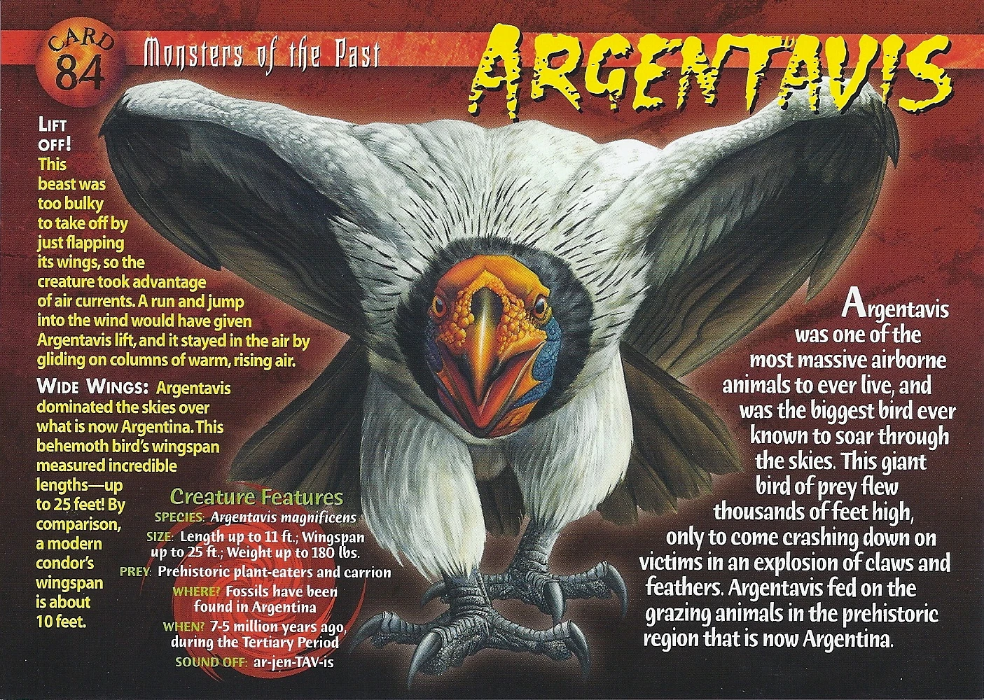 Argentavis | Wierd N'wild Creatures Wiki | FANDOM powered by Wikia