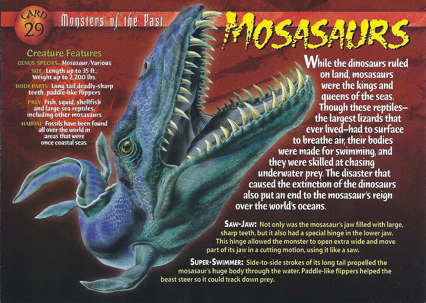Mosasaurs | Wierd N'wild Creatures Wiki | FANDOM powered by Wikia
