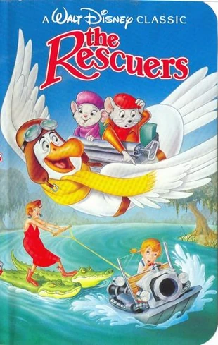 The Rescuers (1992 VHS) | Twilight Sparkle's Media Library | FANDOM ...