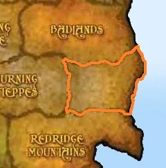 East of Burning Steppes | WoWWiki | FANDOM powered by Wikia