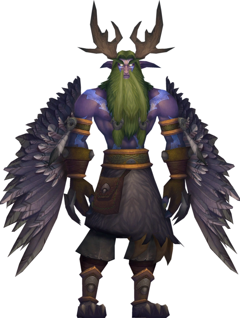 Why does malfurion have golden eyes in illidan cutscenes?