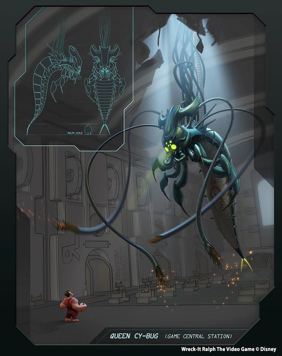 Cy-Bug Queen | Wreck-It Ralph Wiki | FANDOM powered by Wikia