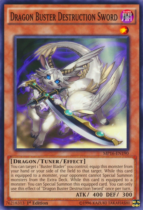 Dragon Buster Destruction Sword | Yu-Gi-Oh! | FANDOM powered by Wikia