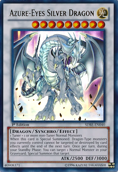 Azure-Eyes Silver Dragon | Yu-Gi-Oh! | Fandom powered by Wikia
