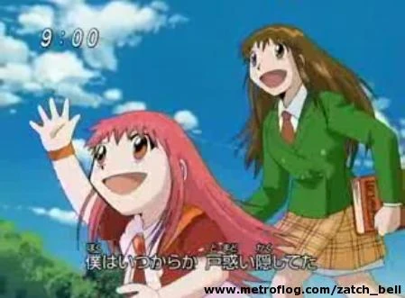 Image - Tia and Megumi Intro.jpg | Zatch Bell! | Fandom powered by Wikia
