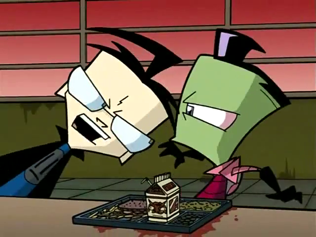 Dib And Zims Relationship Invader Zim Wiki Fandom Powered By Wikia